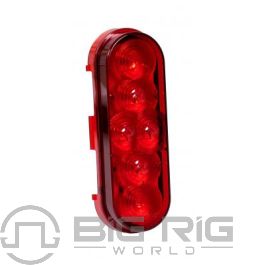 6 LED Oval Stop/Tail/Turn Light M63346R - Aftermarket - Maxxima - Big ...