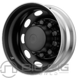 Peterbilt OEM Stylized Wheel - 22.5 x 8.25 - 10 Hole - Dura-Black Both ...