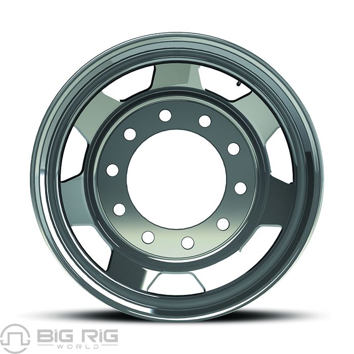 Kenworth OEM Stylized Wheel - 24.5 x 8.25 - 7 Hole - Mirror Polish ...