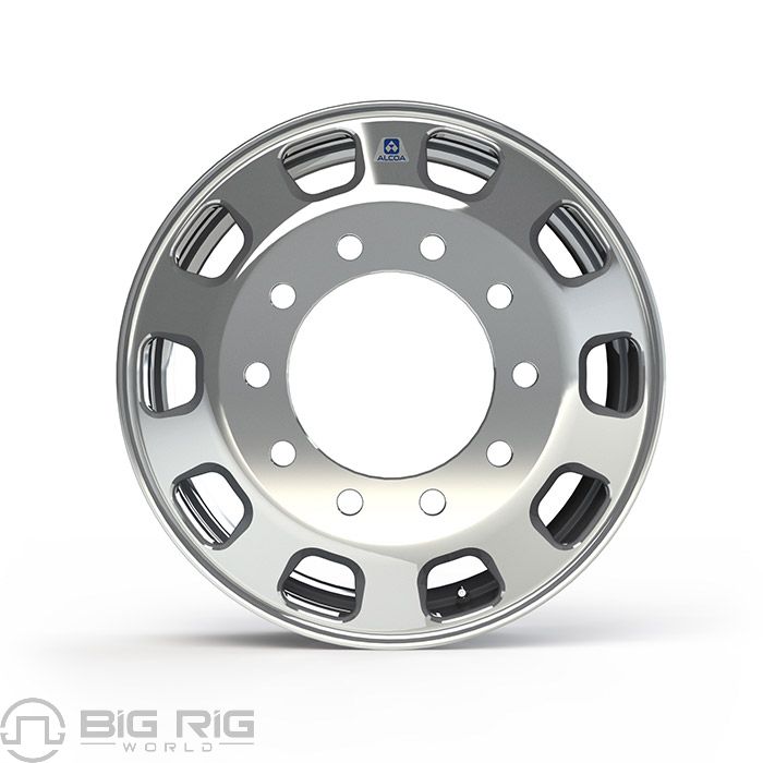 Kenworth OEM Stylized Wheel - 24.5 x 8.25 - 10 Hole - Mirror Polish ...