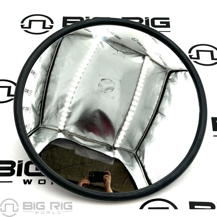 Center-Mount Convex Mirror with J-Bracket 610673 - Aftermarket - Retrac ...
