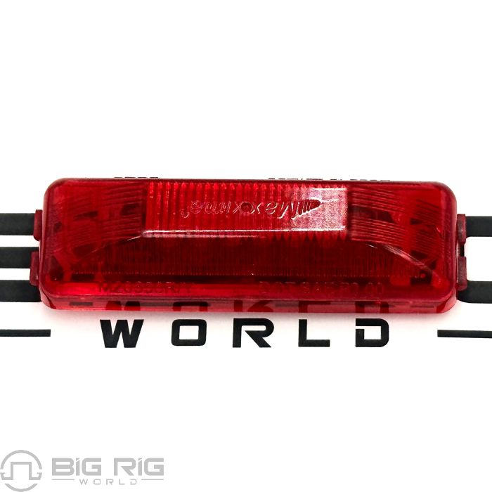 Clearance Marker 4 In. Red Rectangular 2 Pin Light M20350R - OEM ...