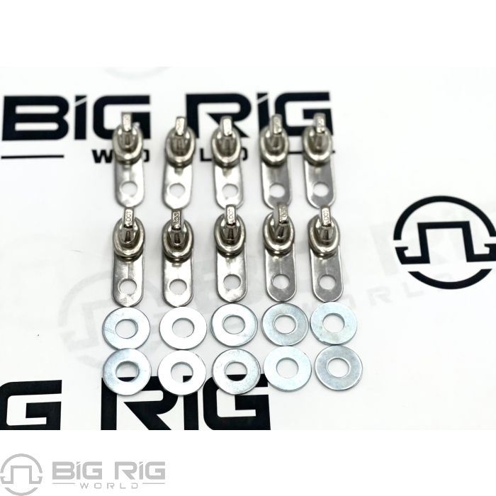 Kit - Hardware 10 STD TurnButton Tabs/Washers 75700AU0 - Belmor - Big ...