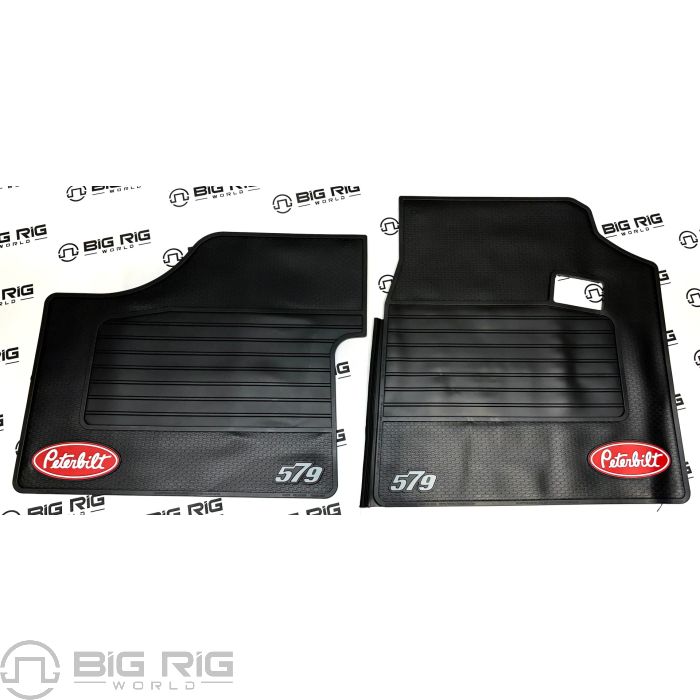 Floor Mat Set - Peterbilt 579 - All Years PBL0G0579 - OEM - Peterbilt ...