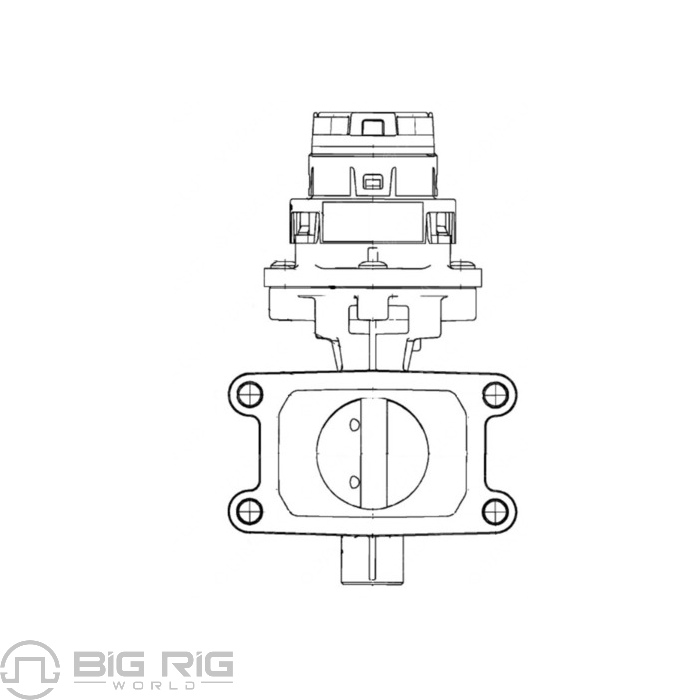 Egr Valve Br900 Epa07 Electronic RA9261420419 - Detroit Diesel - Big ...